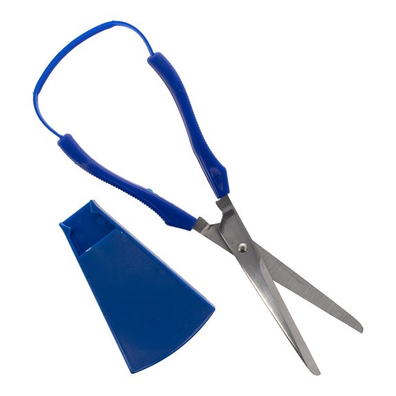 Right Hand Easi-Grip Scissors PETA (Blue) | More Mobility